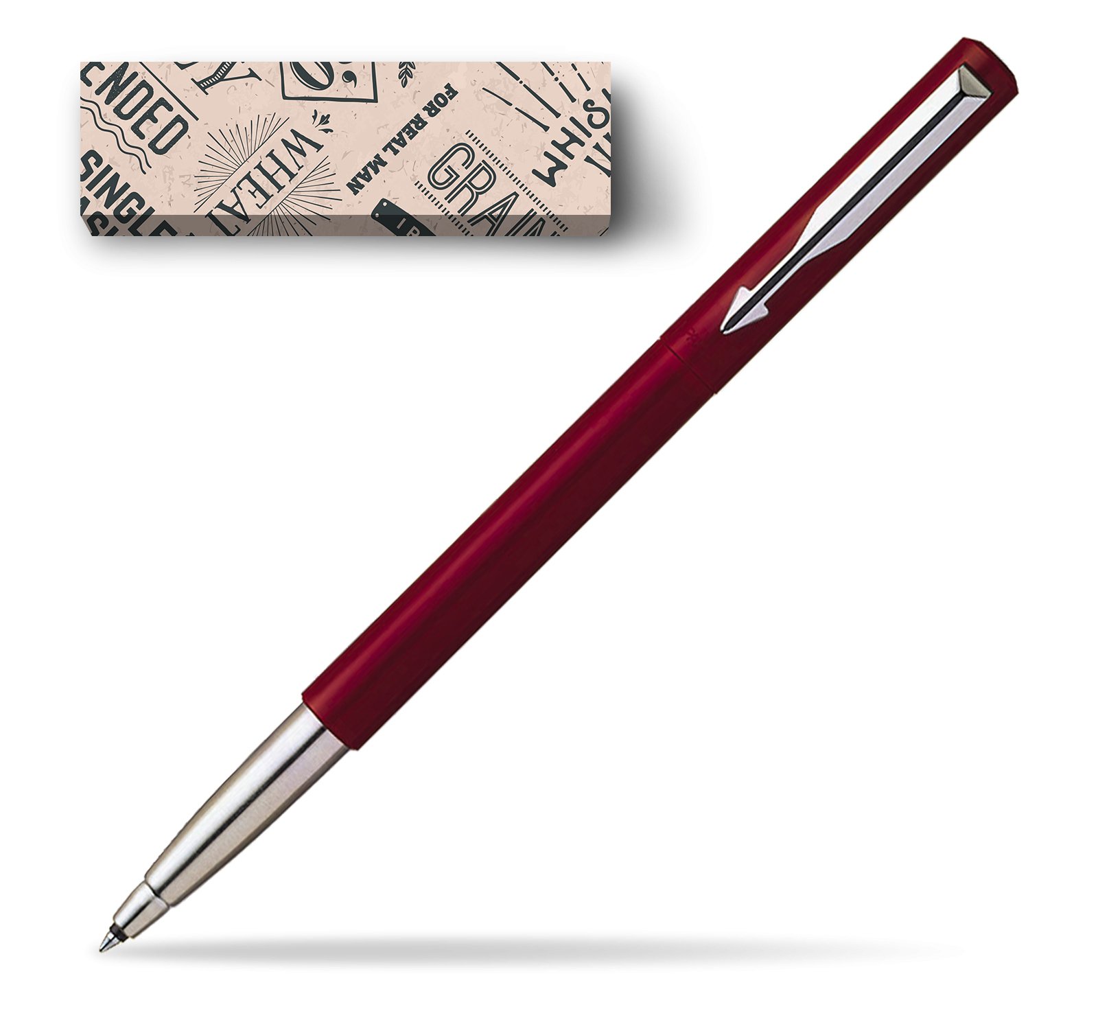Parker Vector Standard Red Rollerball Pen in cover For real man in ...